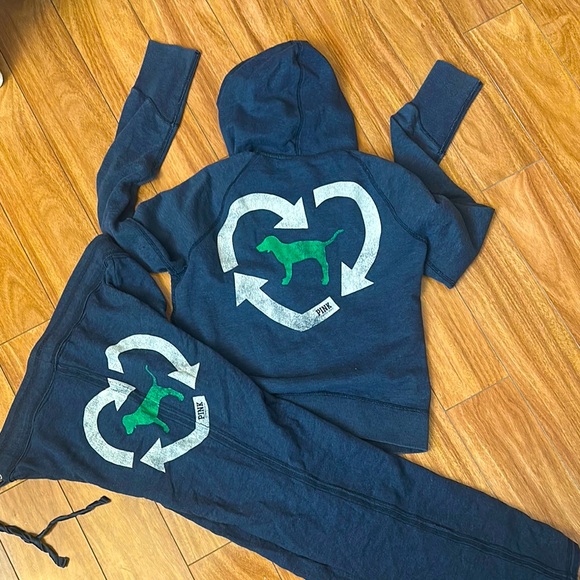 PINK Victoria's Secret | Tops | Vintage Pink Recycle Set | Poshmark